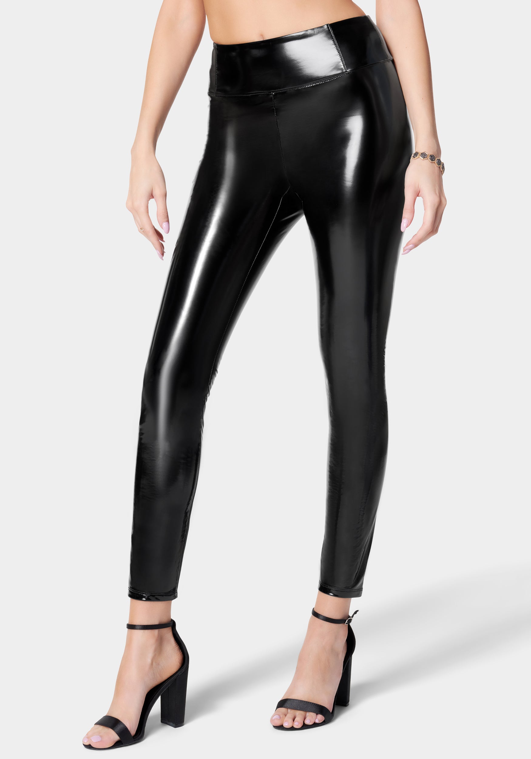 High Waist Liquid Shine Legging – bebe