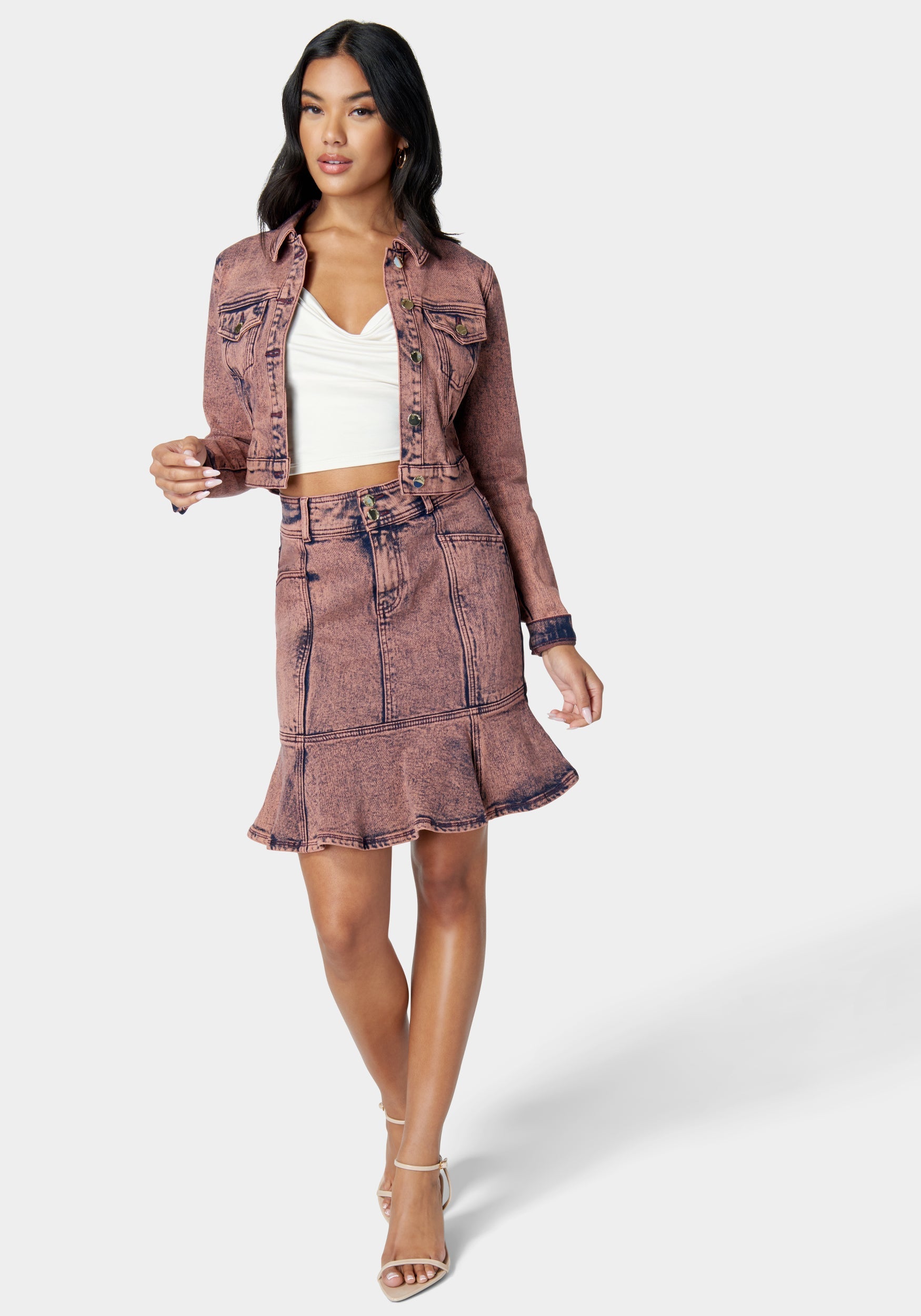 Crop Denim Jacket – bebe