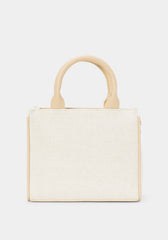 Paisley Mini Canvas Satchel | bebe
