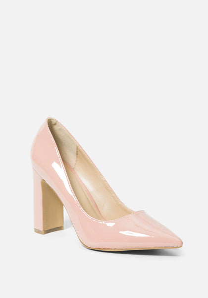 Ariel Block Heel Pumps | bebe