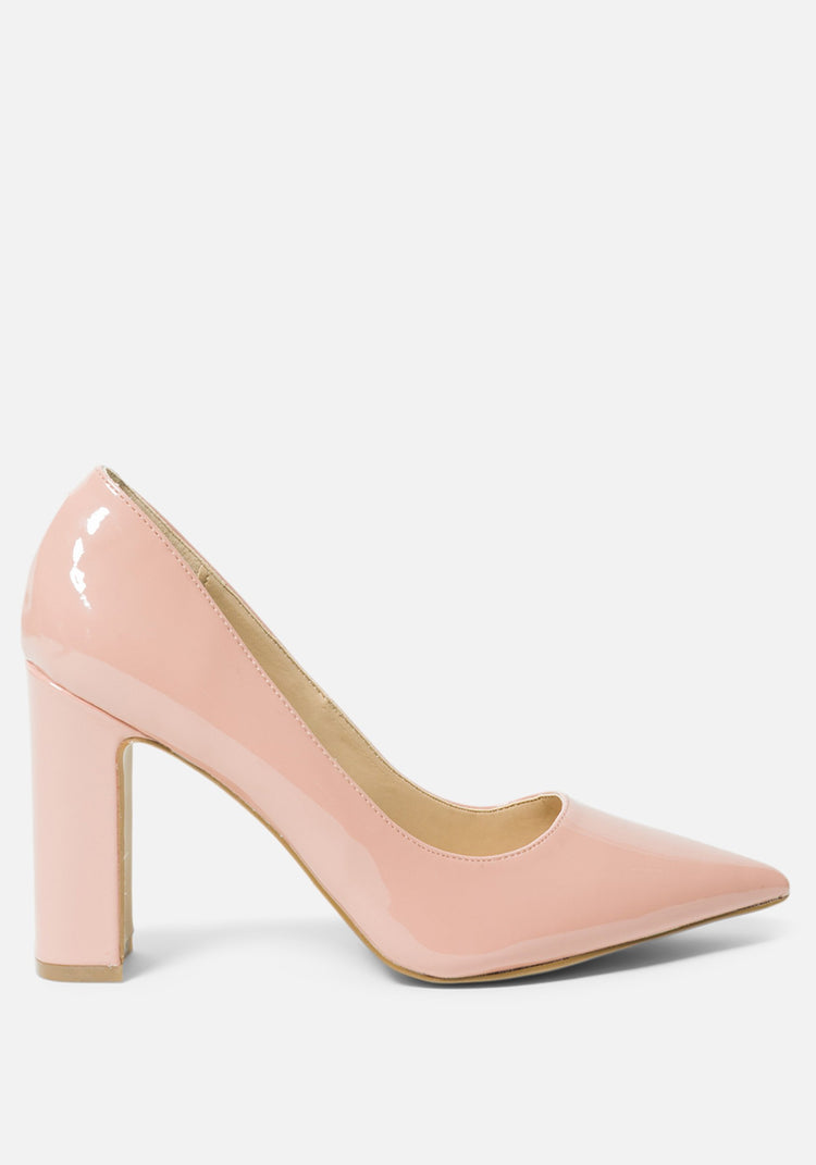 Ariel Block Heel Pumps | bebe