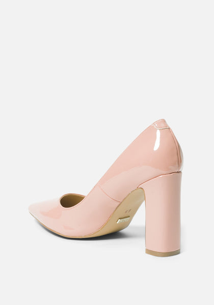 Ariel Block Heel Pumps | bebe