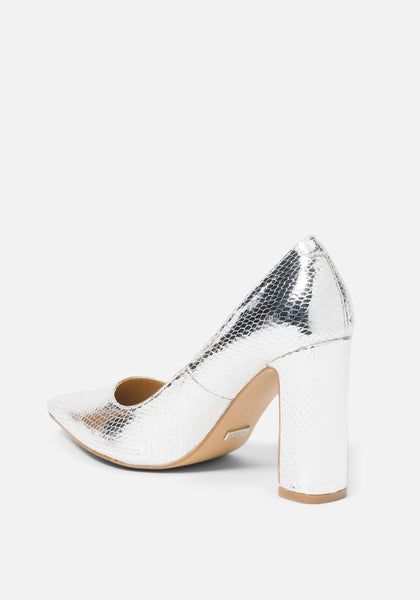Ariel Block Heel Pumps | bebe
