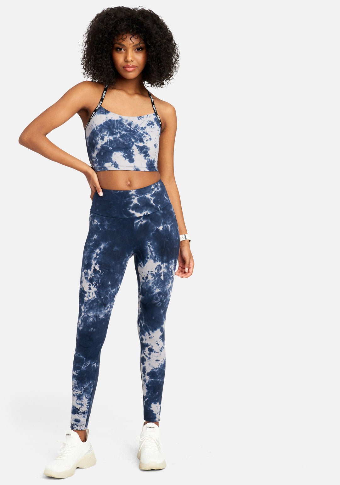 Bebe Logo Diamond Dye Top | bebe