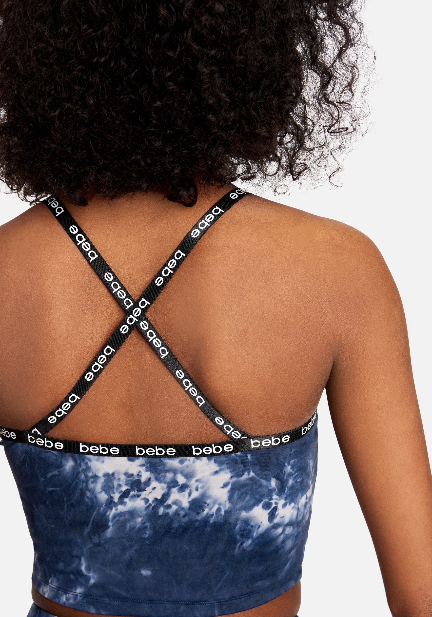 Bebe Logo Diamond Dye Top | bebe