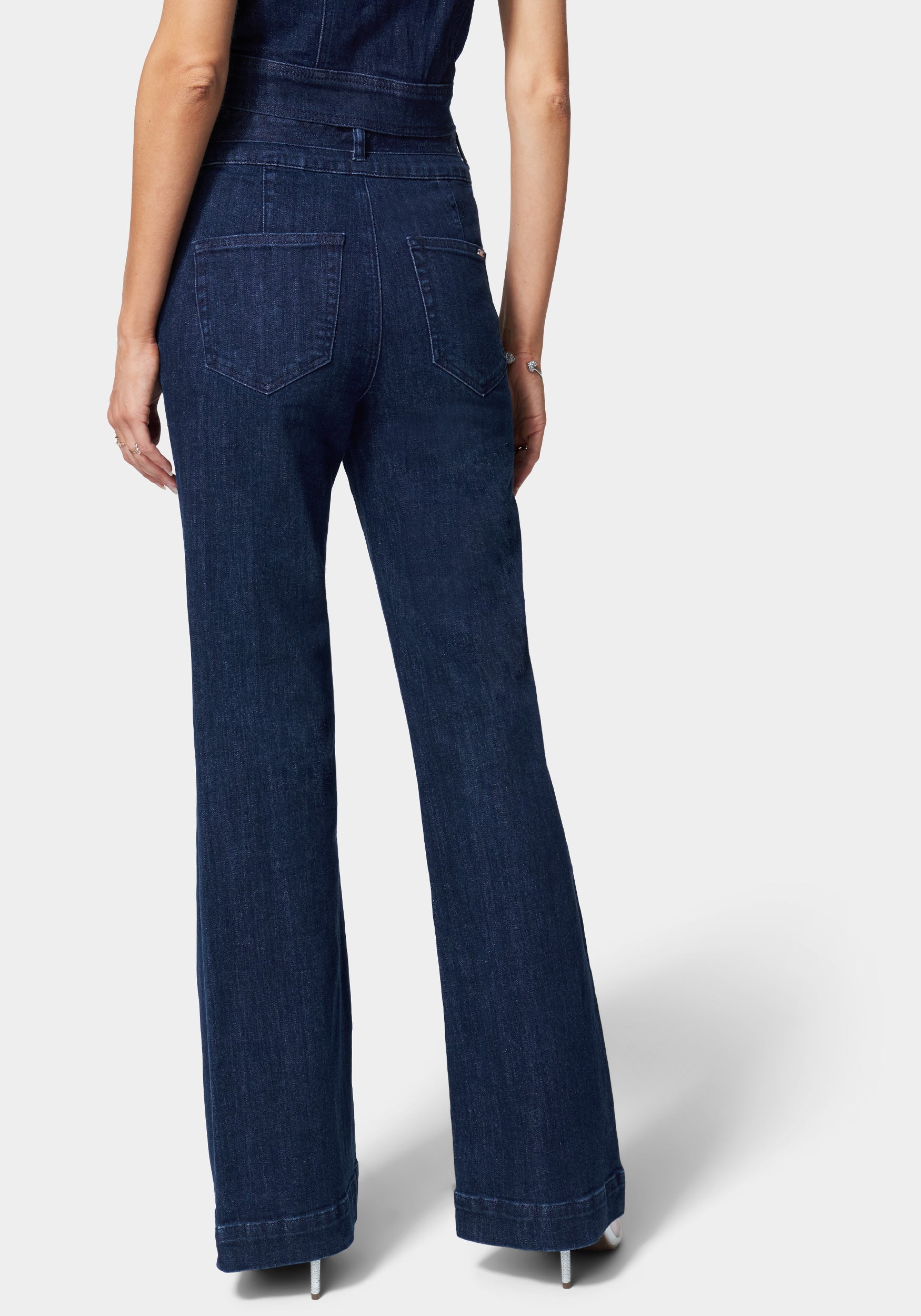 Belted Wide Leg Jean | bebe