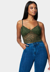 Scallop Trim Lace Bralette | bebe