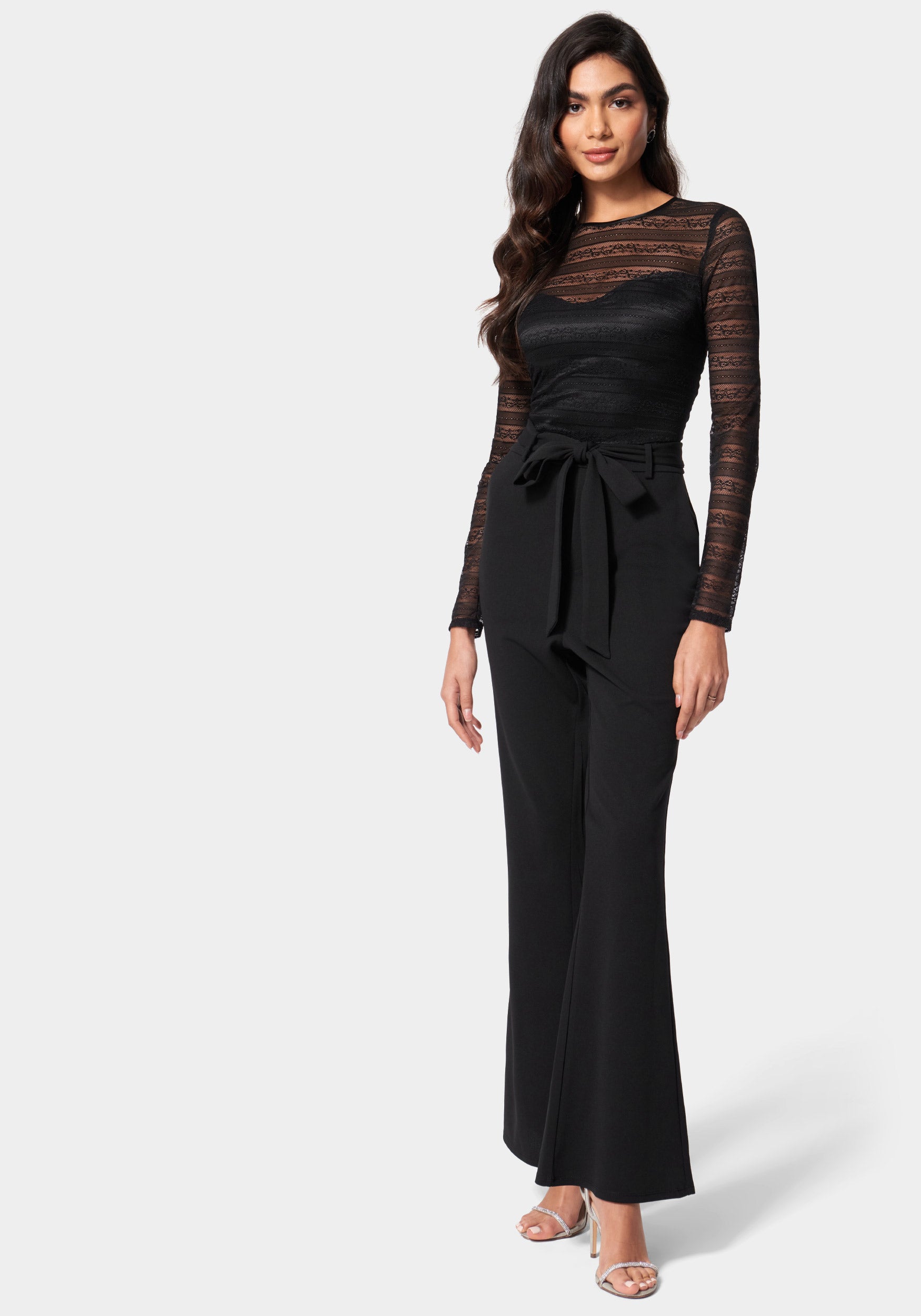Pointelle Trouser Leg Jumpsuit – bebe