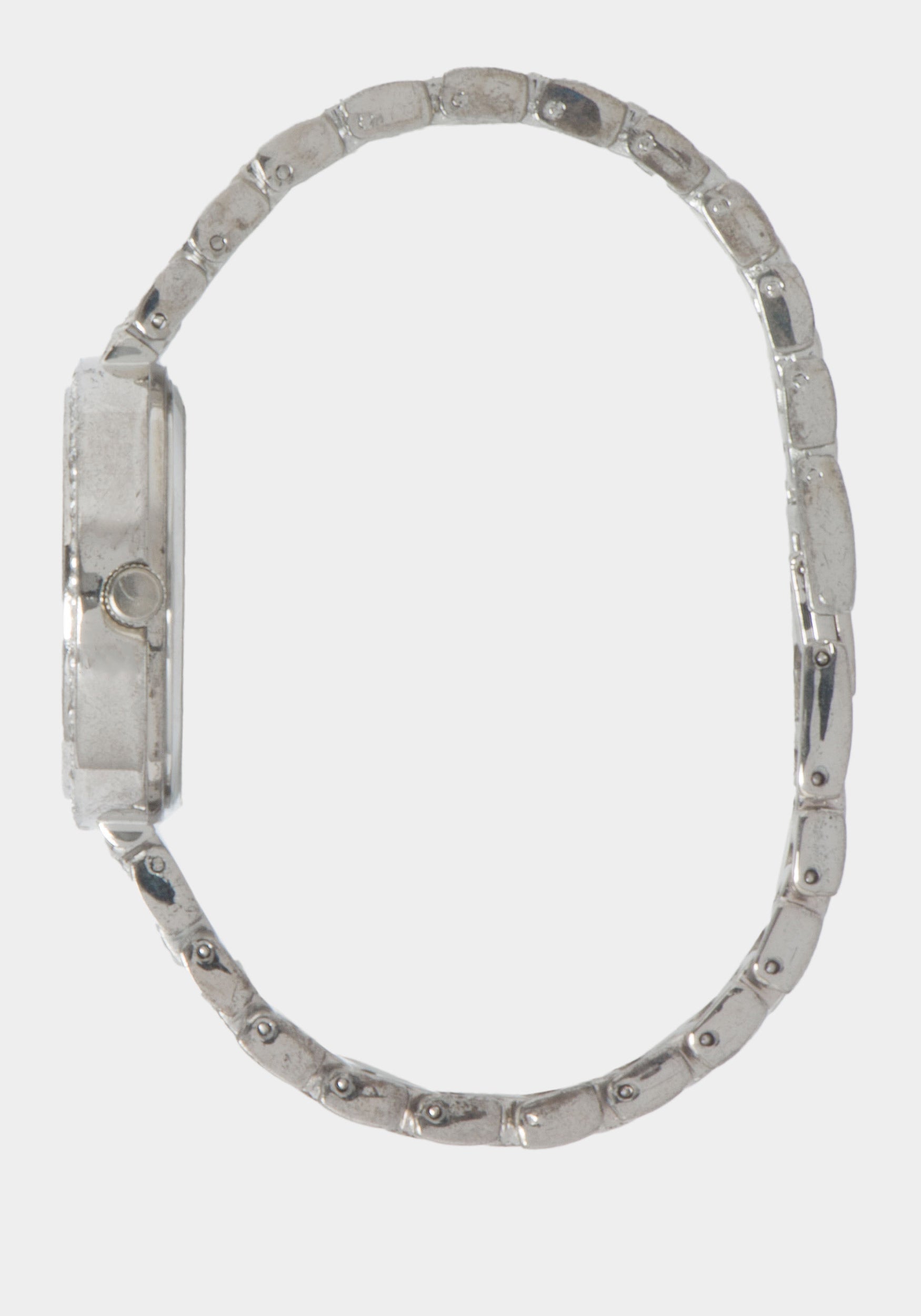 Silver Dial Crystal Bezel Watch | bebe