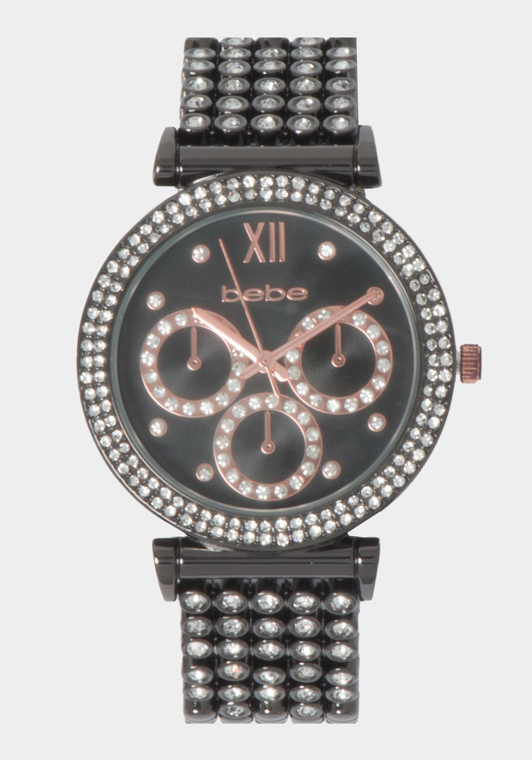 Wrist Watch Stainless Steel Bebe Rhinestone Watch Bebe Accessories Bebe ...